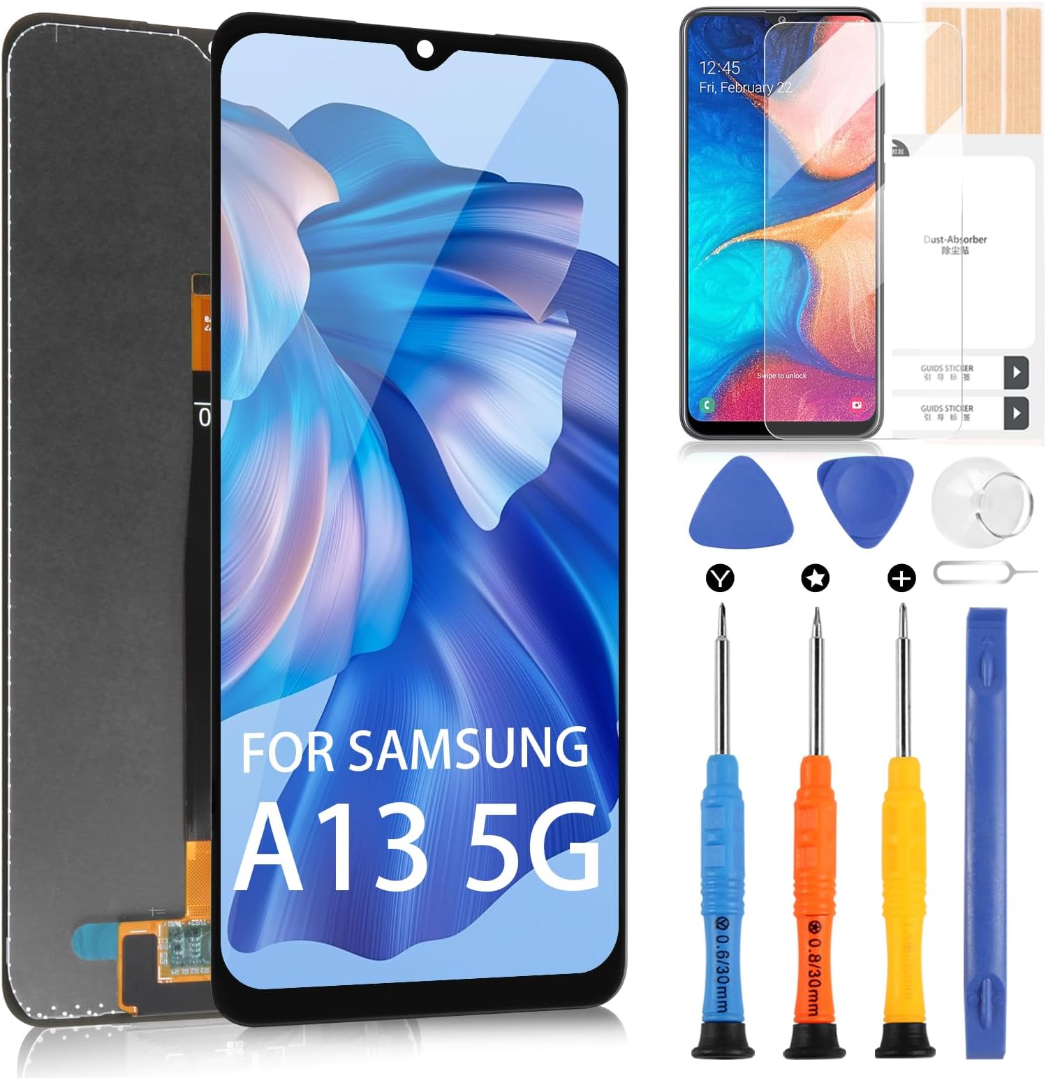 Amazon.com: ZTOOYO for Samsung Galaxy A13 5G Screen Replacement with ...