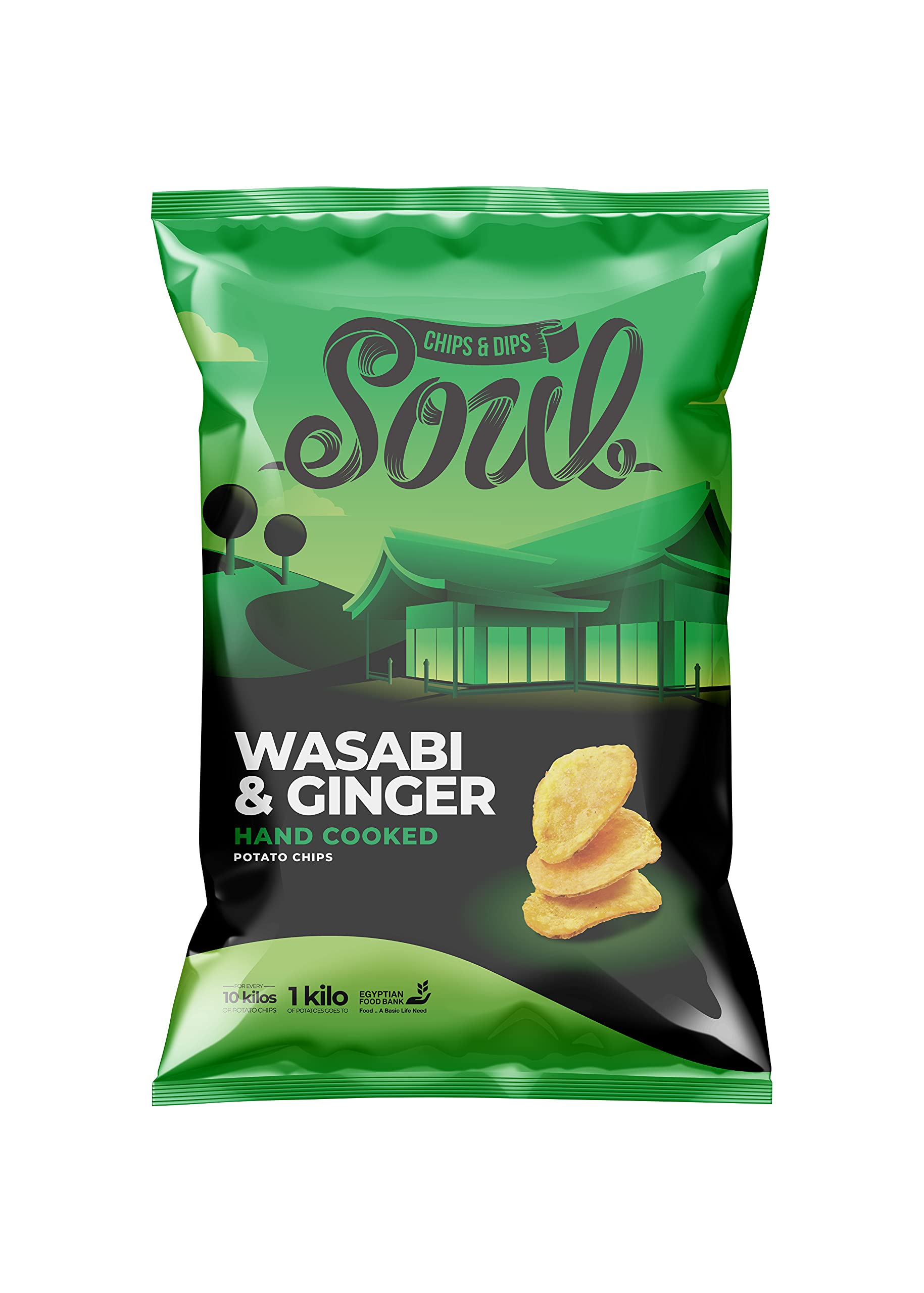 Wasabi And Ginger Crisps