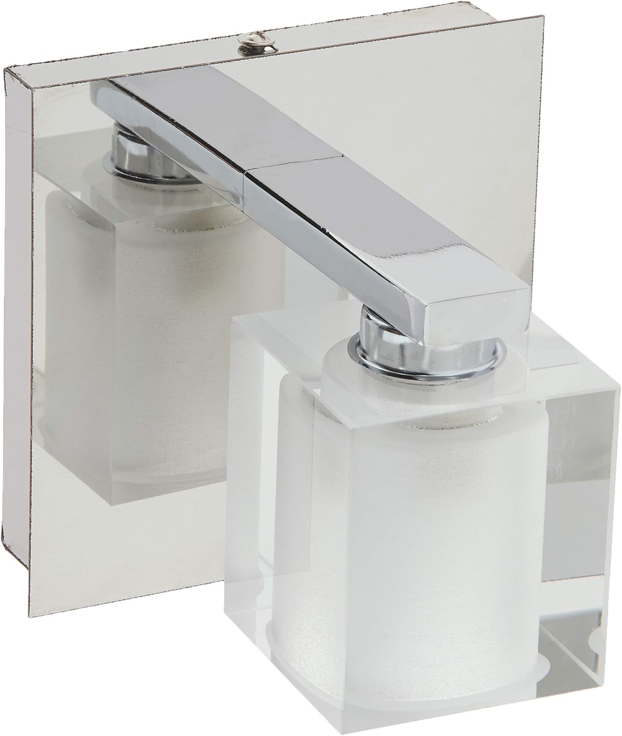 PLC Lighting 3481 PC 1 Light Sconce, Glacier Collection, Polished ...