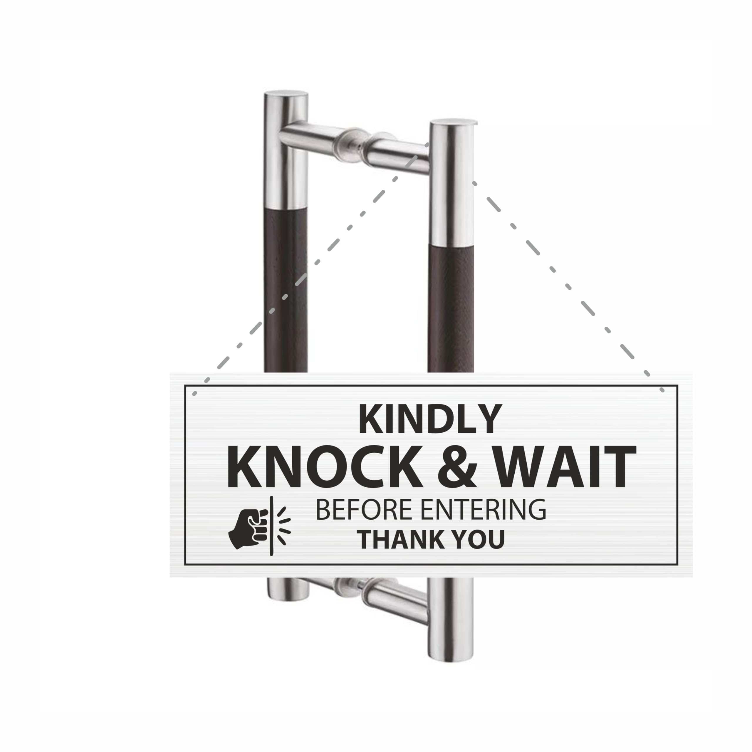 Anne Print Solutions® Kindly Knock And Wait Before Entering Do Not ...