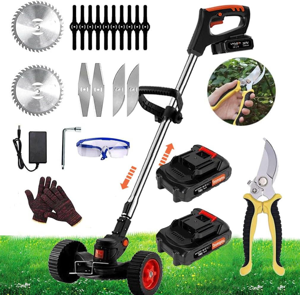 Amazon.com : Geevorks String Trimmer/Edger, 21V Electric Weed Wacker ...