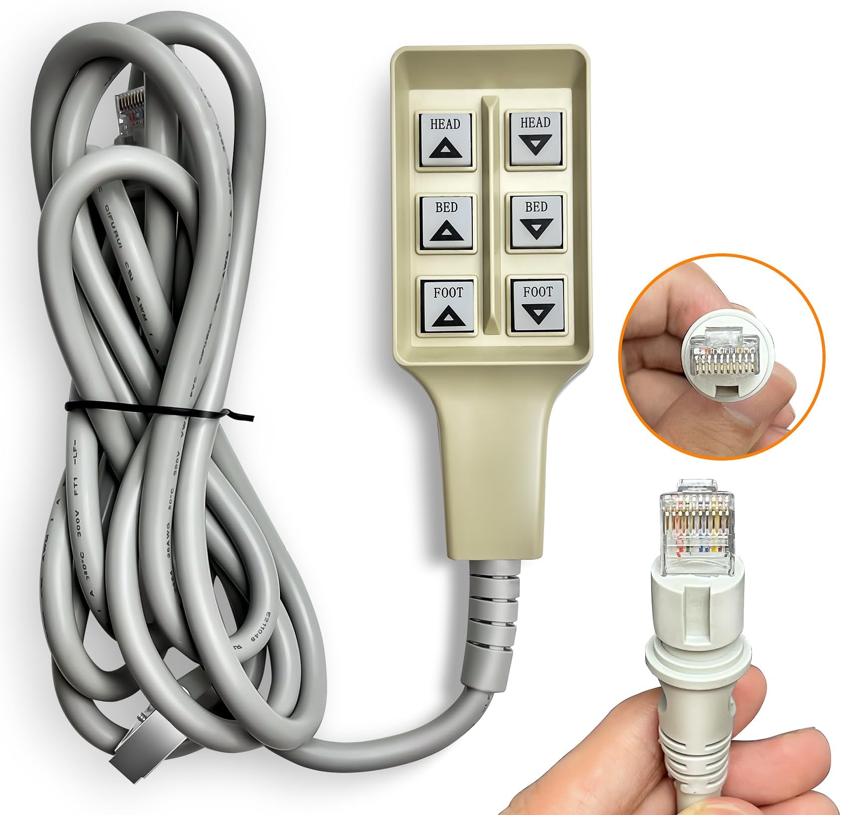 Amazon.com: 1115290 Hospital Bed Remote Compatible with invacare Full ...