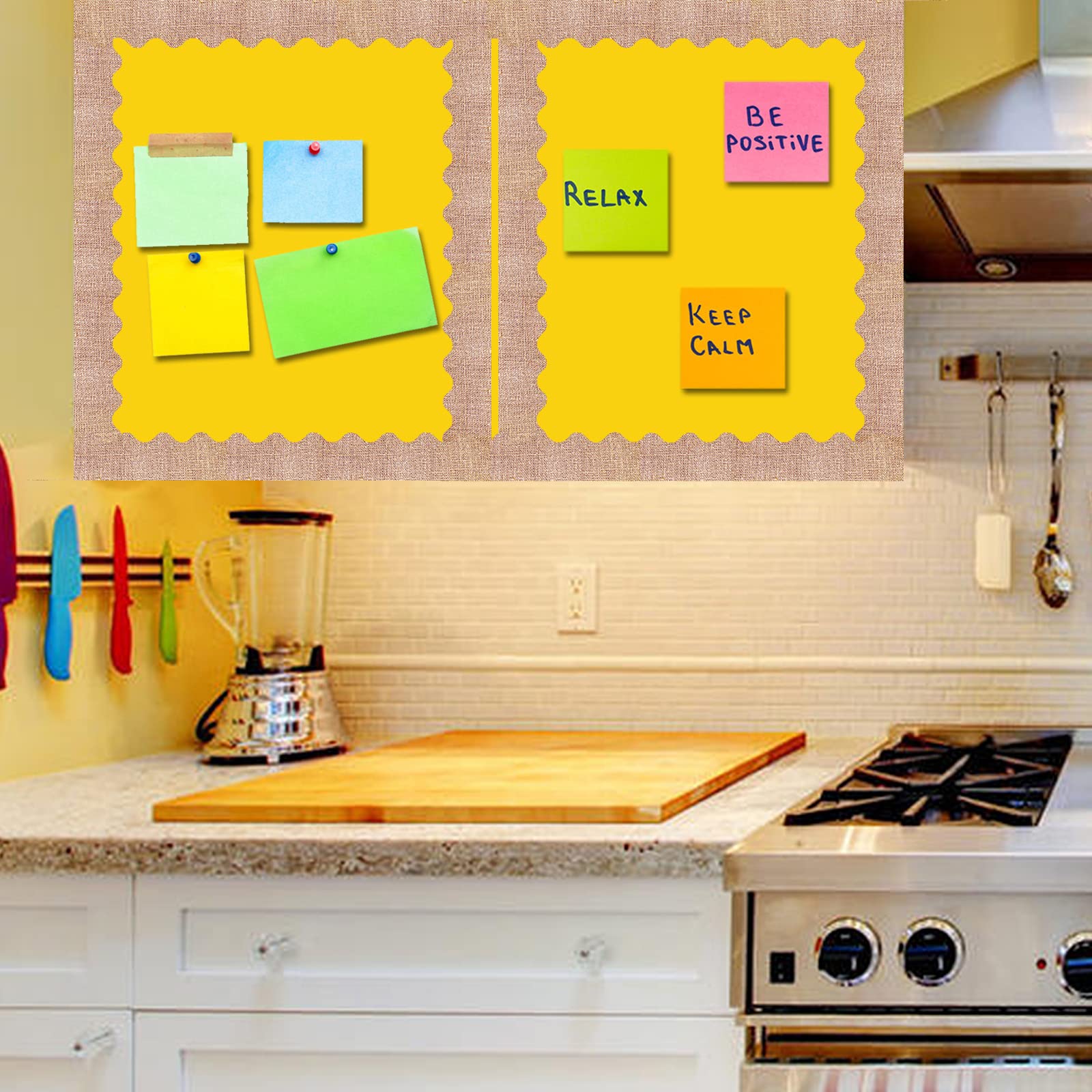 Burlap Decorated With Bulletin Board DIY Burlap Bulletin Board... 2