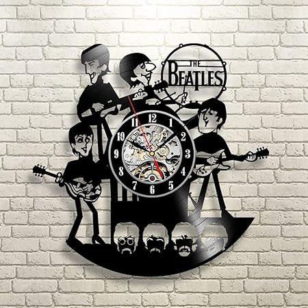 Amazon.com: Music LP Vinyl Record Wall Clock Large Modern Home Decor ...