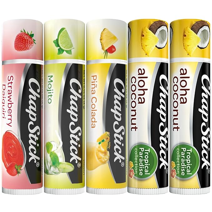 Amazon.com : ChapStick Lip Care Bundle – Mocktail Collection + Aloha ...