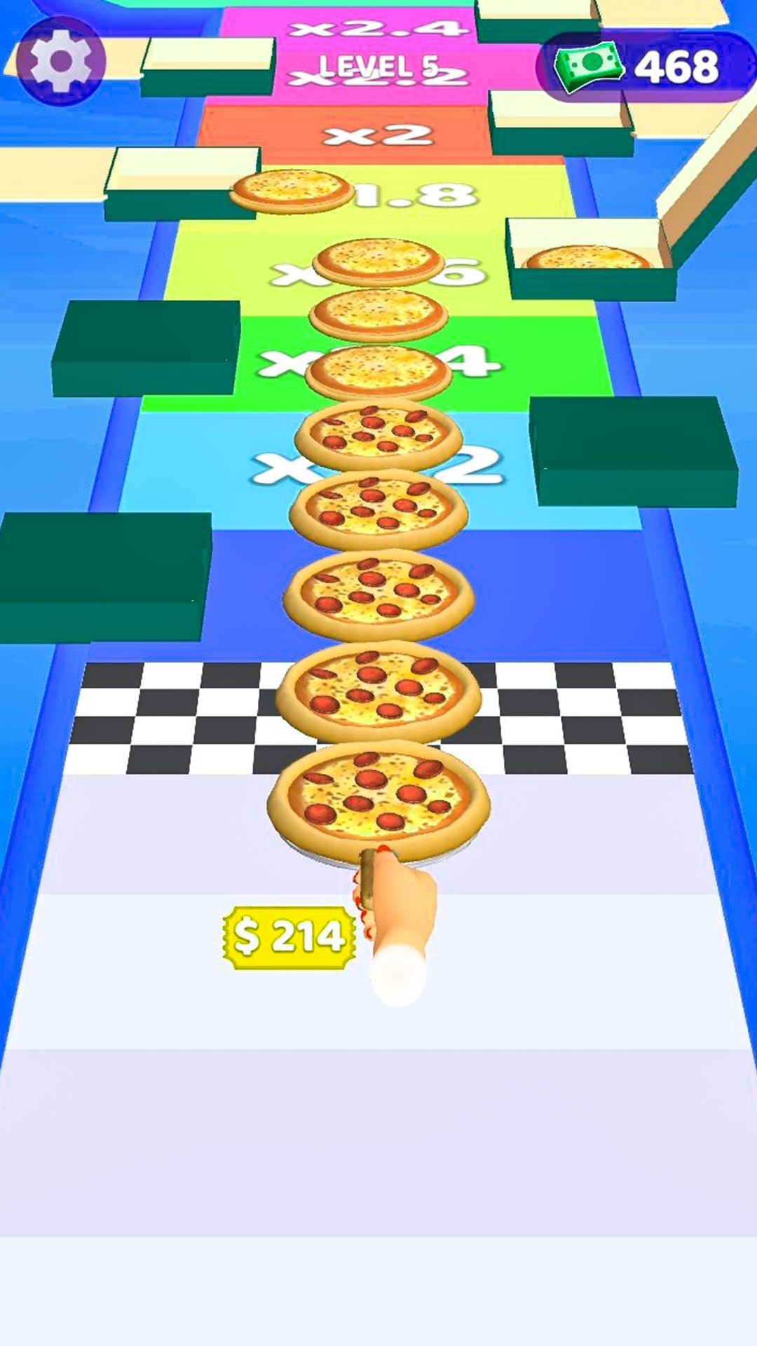 Pizza Stack Rush! My Pizza Master Stack Runner 3D - Good Spicy Pizza ...