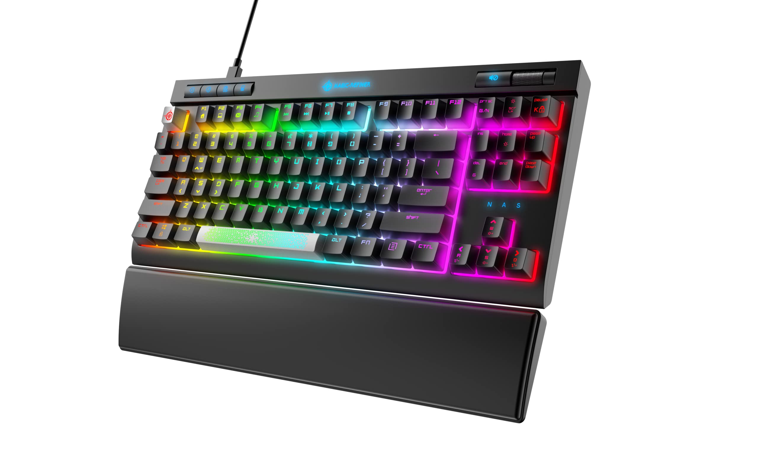 Buy RGB Mechanical Gaming Keyboard, 18 Chroma RGB LED Backlit Blue ...