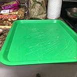 Amazon.com: Yarlung 6 Pack Plastic Fast Food Trays, 16x12 Inches ...