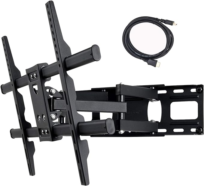 Amazon.com: VideoSecu MW380B5 Full Motion Articulating TV Wall Mount ...