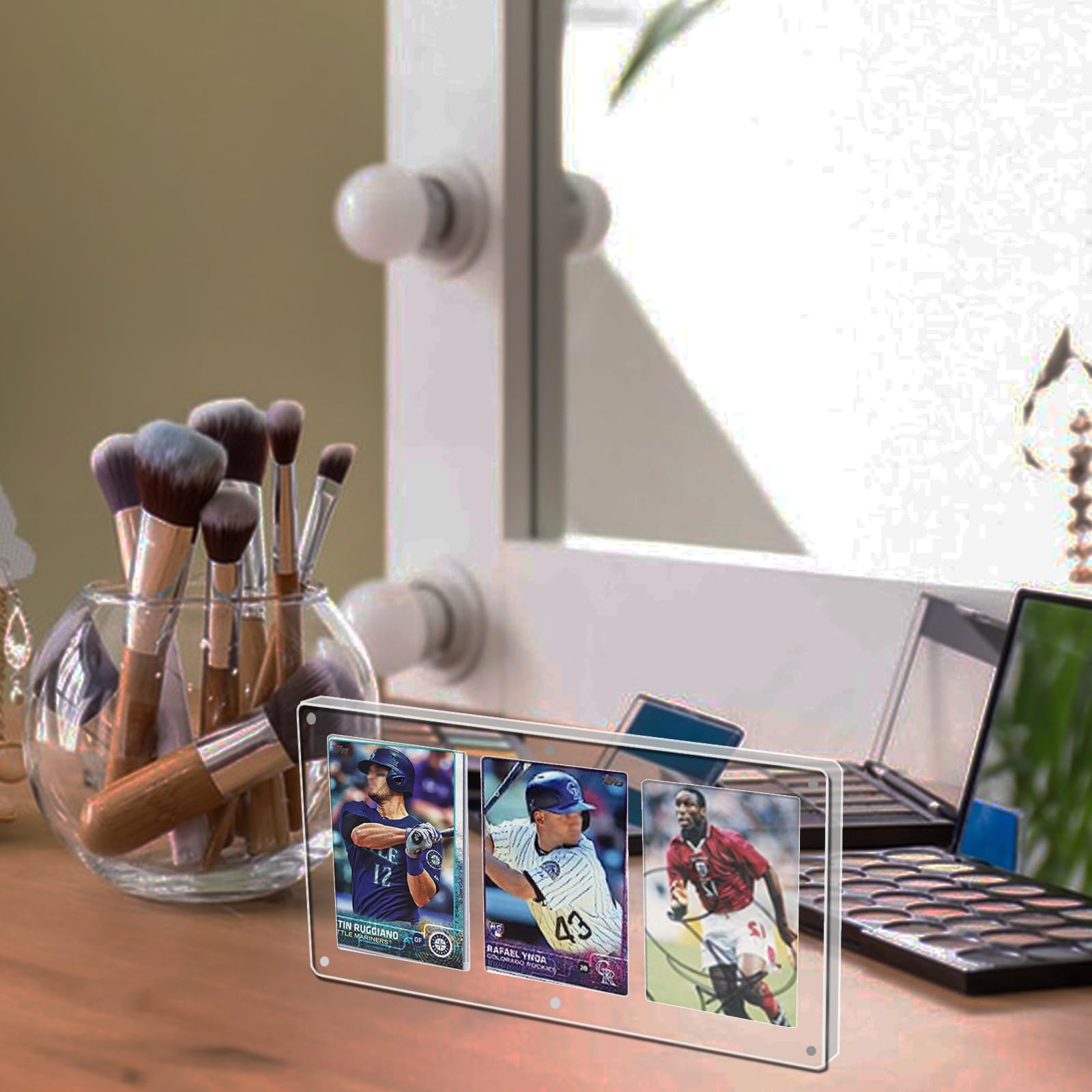 Snapklik.com : 2pack 35PT Card Display Case, Acrylic TCG Triple Cards ...