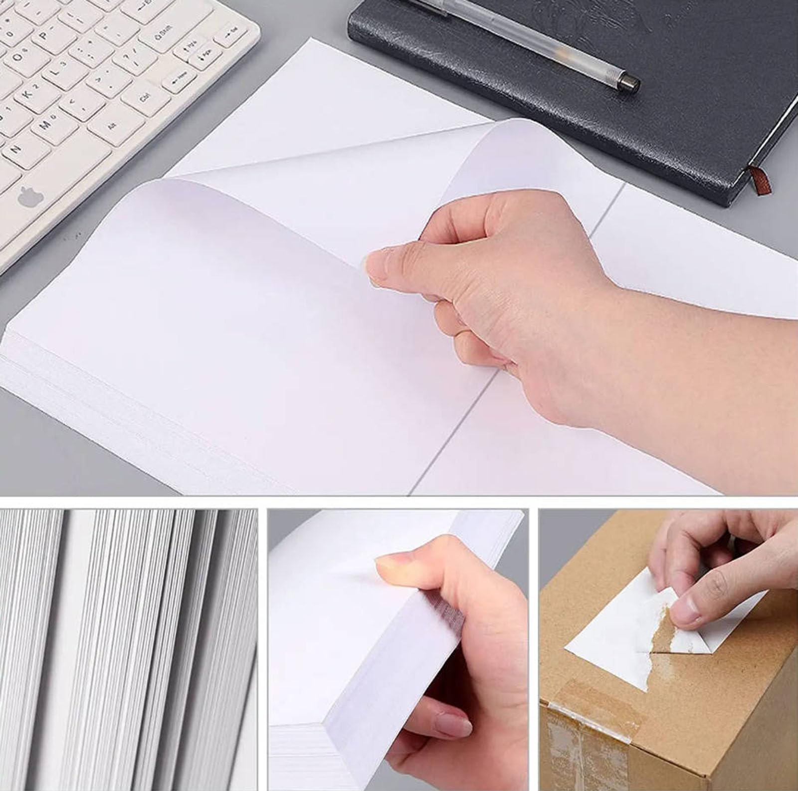 Snapklik.com : Shipping Label 2 Per Sheet /8.5 "x 5.5" Mailing Labels ...