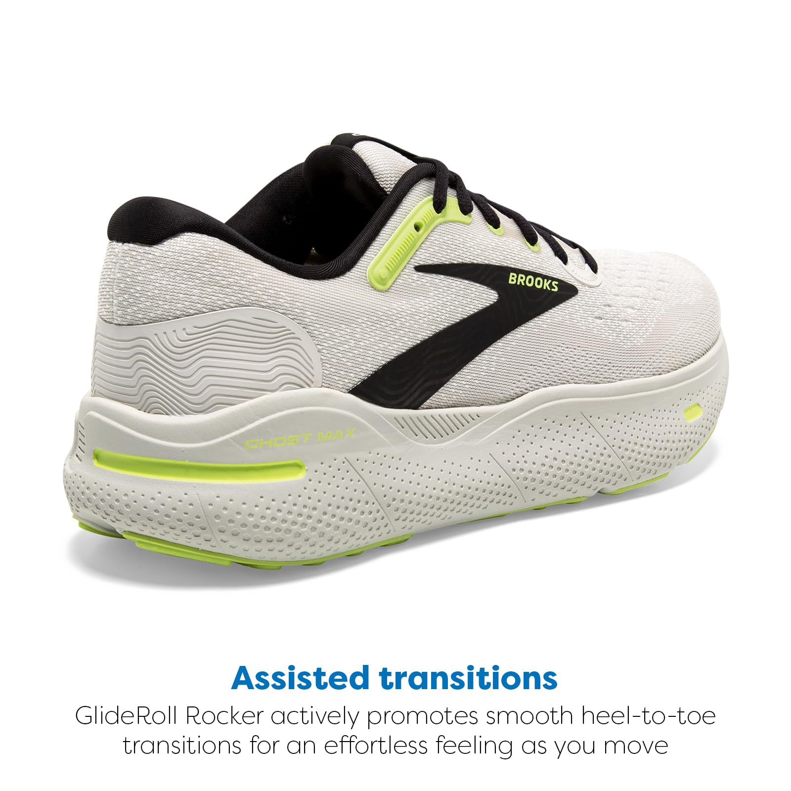 Snapklik.com : Brooks Mens Ghost Max Cushion Neutral Running & Walking Shoe