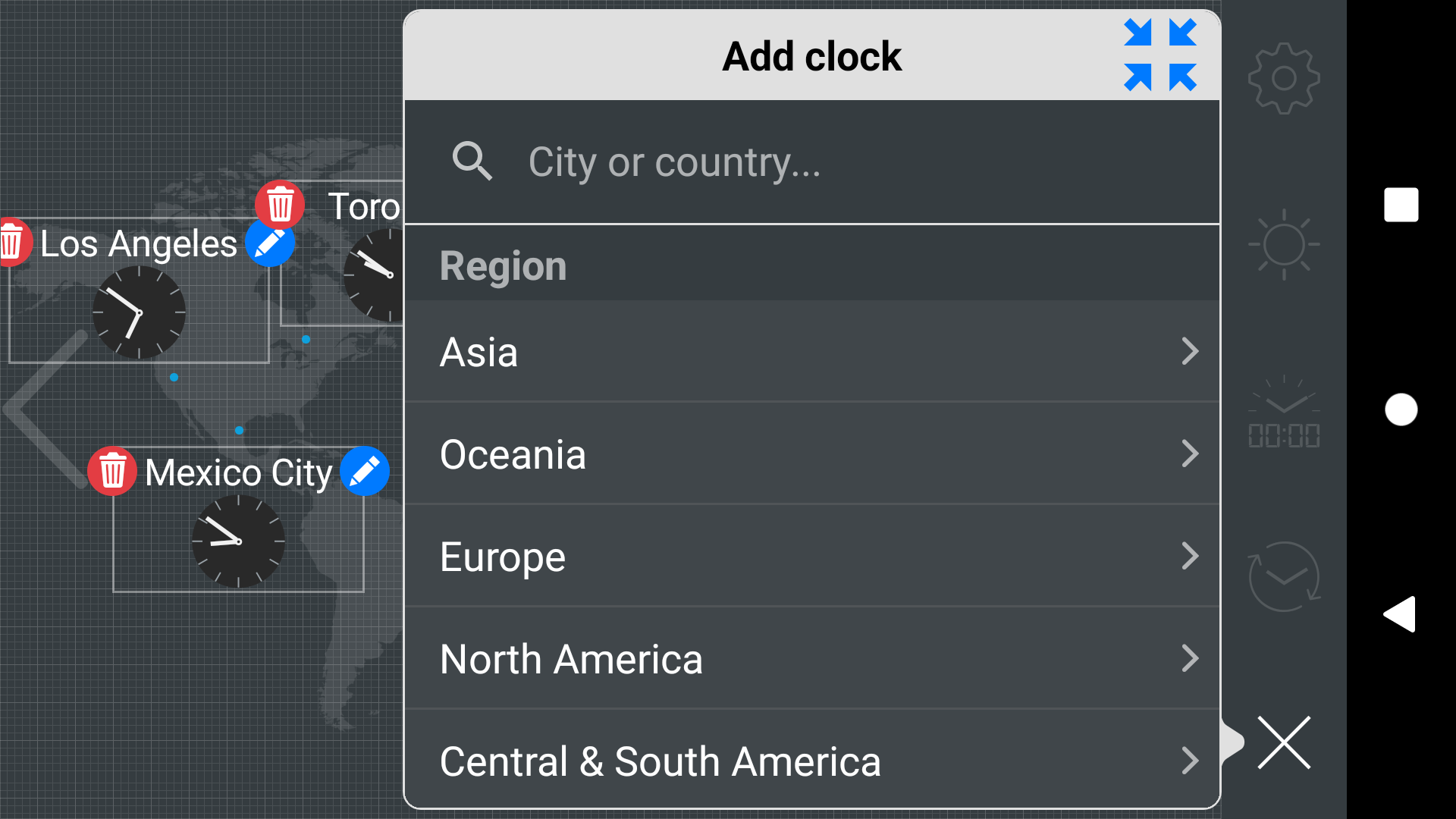 map:clock - World Map & Clock - App on Amazon Appstore