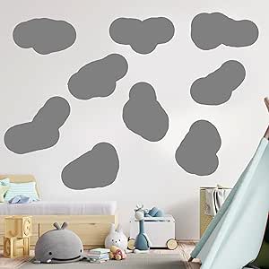 Amazon.com: A1diee Grey Wall Stickers Decorations : Baby