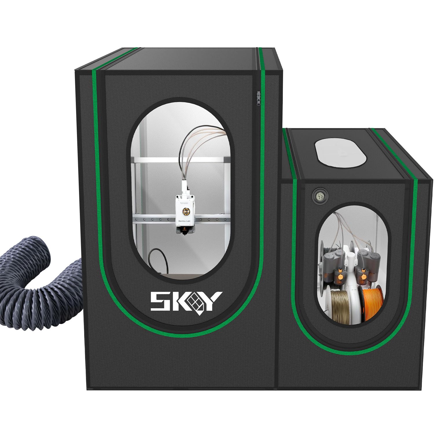 Amazon.com: 2 in 1 3D Printer Enclosure and Storage Box Bundle Creality ...