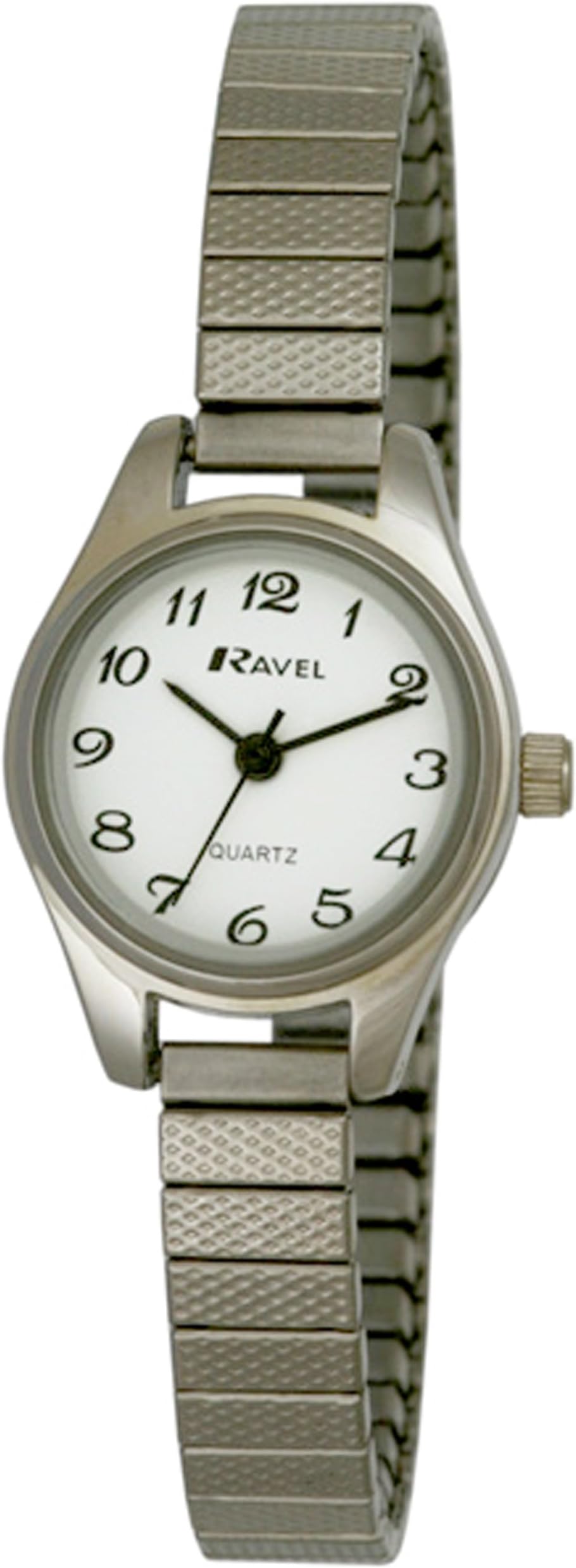 Ravel Women's Classic Square Everyday Watch with Clear Numbers - Gold ...