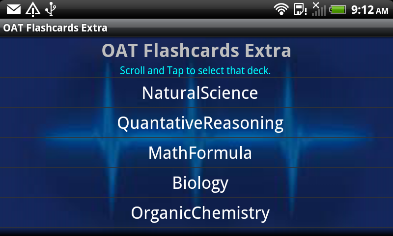 OAT Flashcards Extra - App on the Amazon Appstore