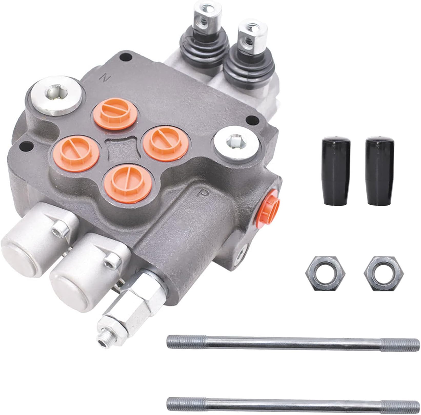 Amazon.com: kimllier Hydraulic Directional Control Valve 2 Spool 25 GPM ...