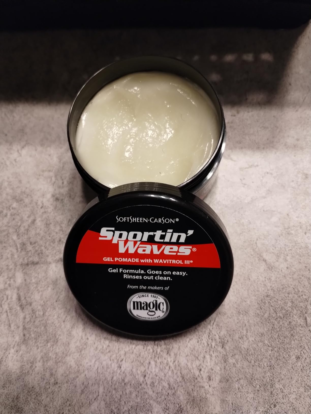 Amazon.com: SoftSheen-Carson Sportin' Waves Gel Pomade with Wavitrol ...