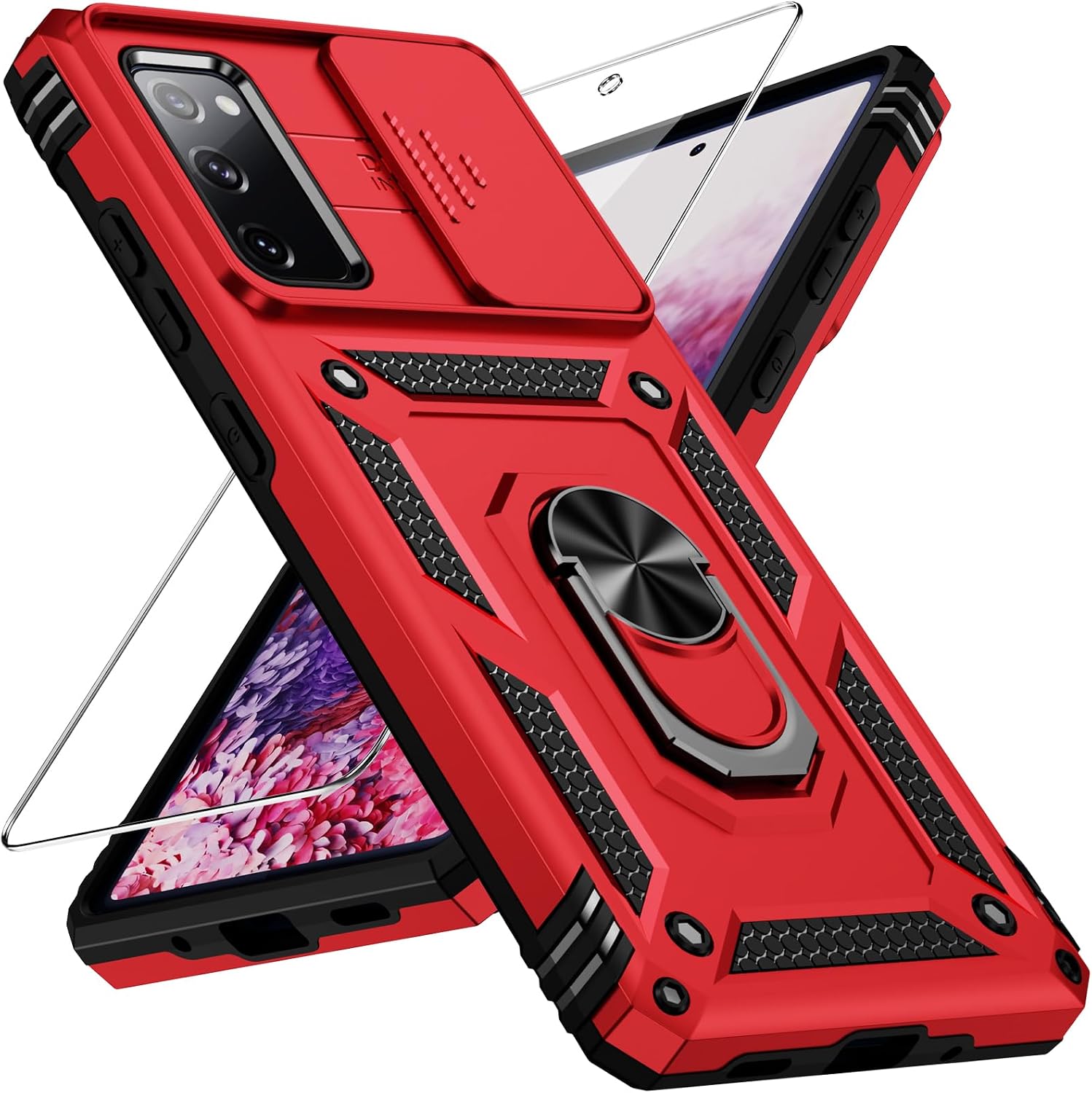 Amazon.com: Weycolor for Samsung Galaxy S20 FE 5G Case with Camera Lens ...