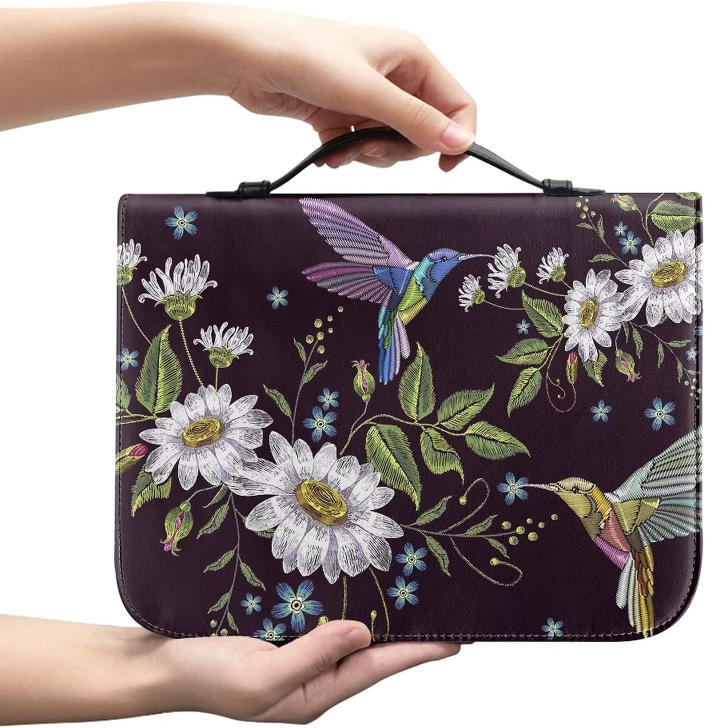 Amazon.com: PCSJRKG Hummingbird Daisy Bible Covers for Women, Girls ...