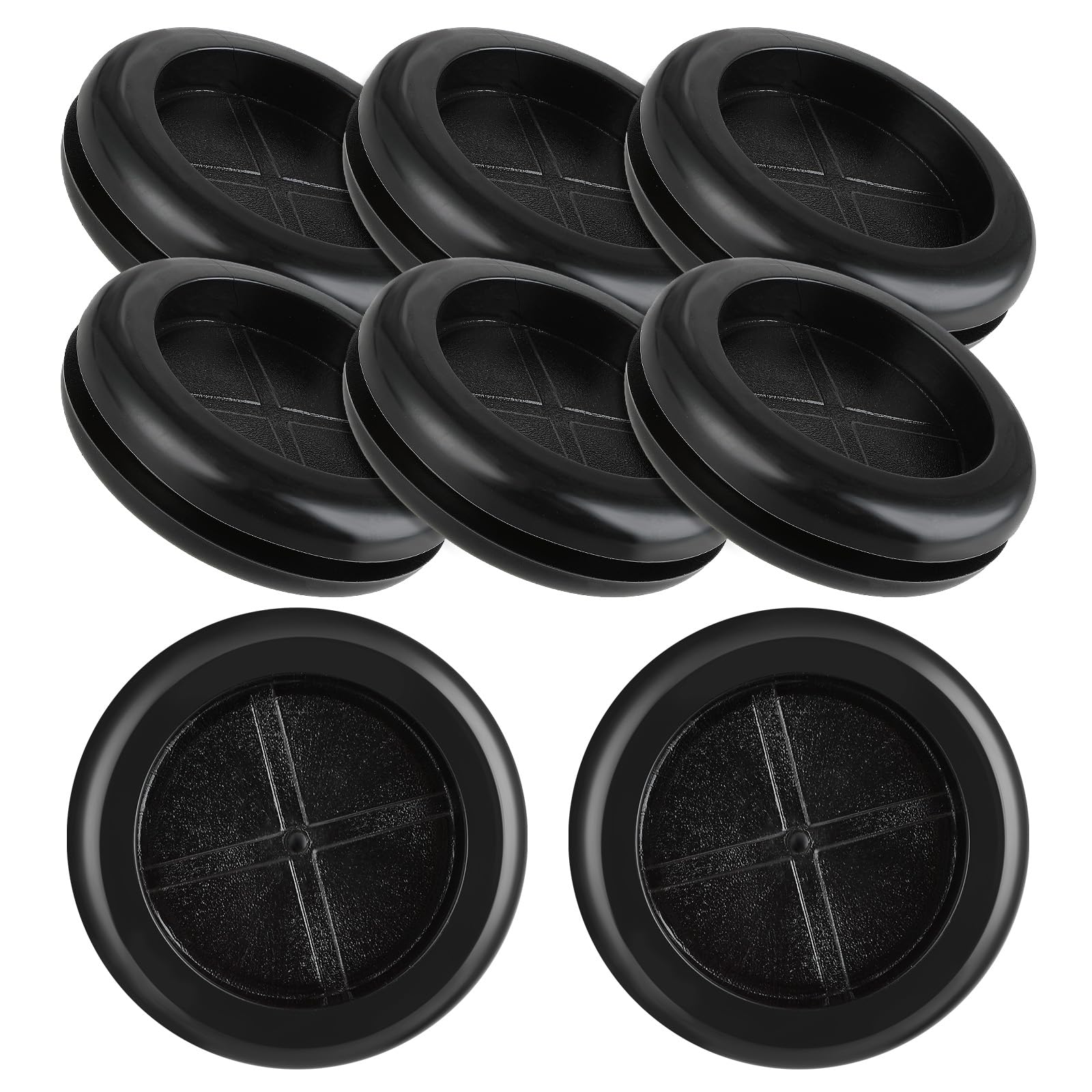 Snapklik.com : 6 Pcs Rubber Grommets For Wiring, 1-1/2"Drill Hole, 1-3/ ...