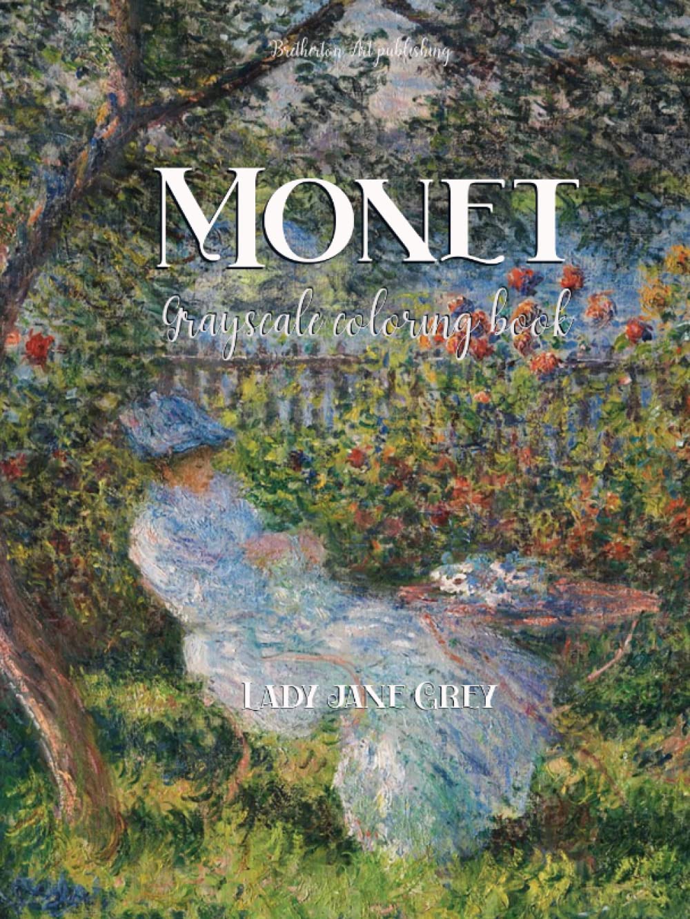 Amazon.com: Monet floral art. Coloring book for adults. Fine art ...