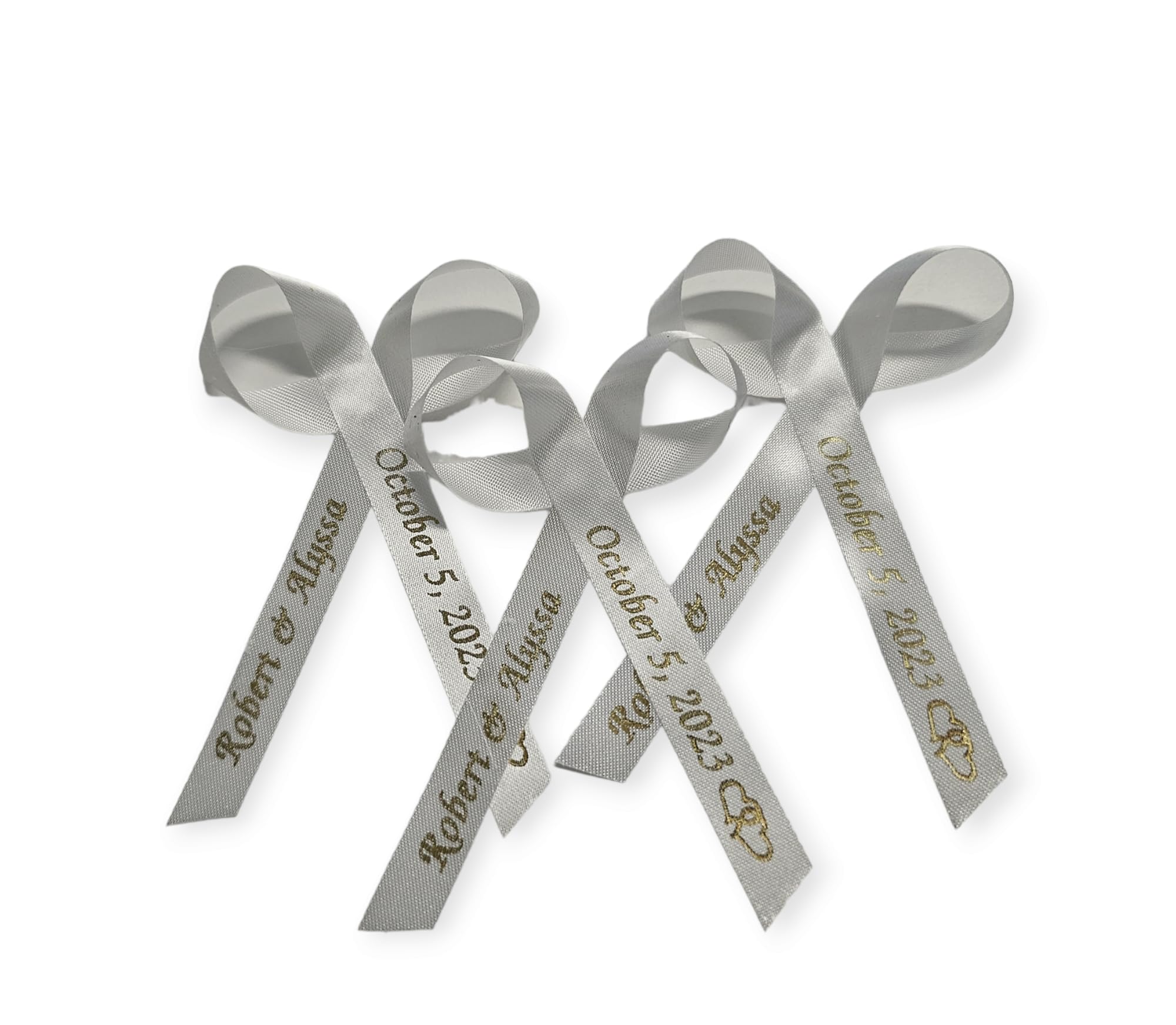 Personalized Ribbons, 25, Custom Ribbons, Bridal Shower Favor, Party ...
