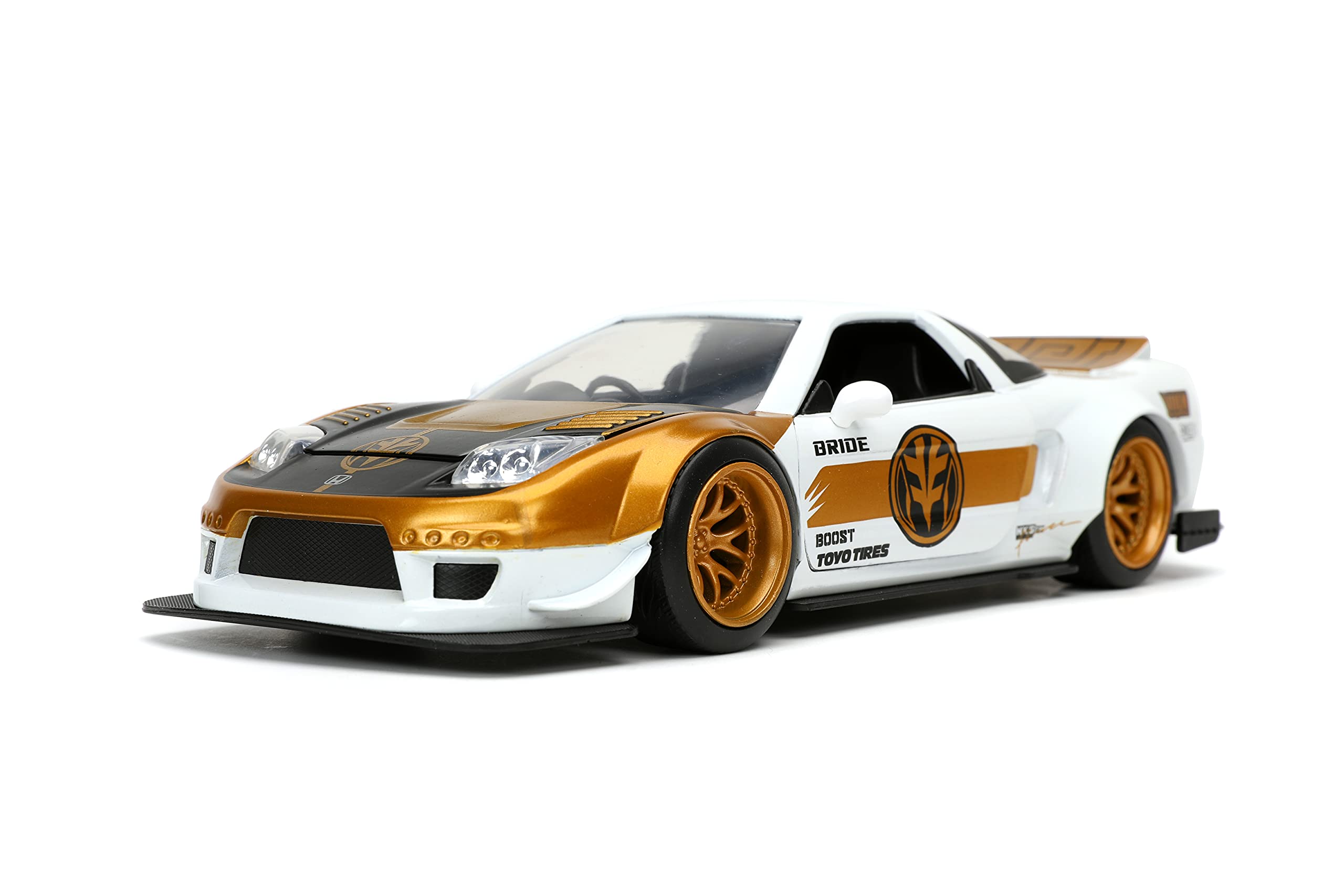 Jada Toys Power Rangers 1:24 2002 Honda NSX Type-R Japan Spec Die-cast ...