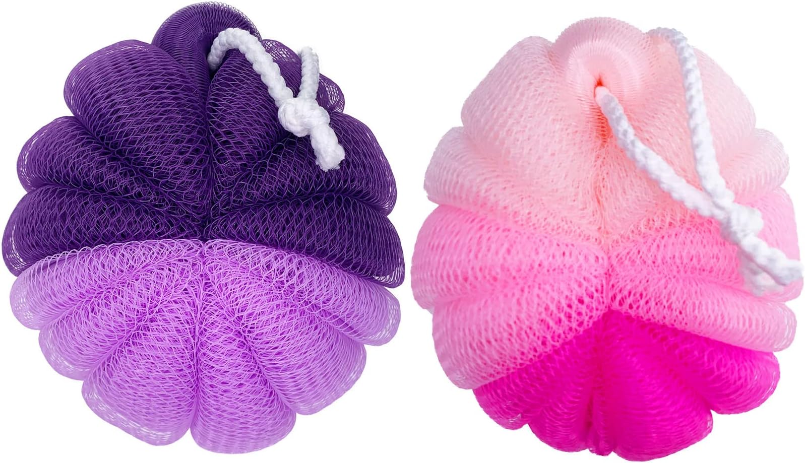 Amazon.com: SHOWER BOUQUET® Loofah-Charcoal Bath-Sponge-Blue-Green XL ...