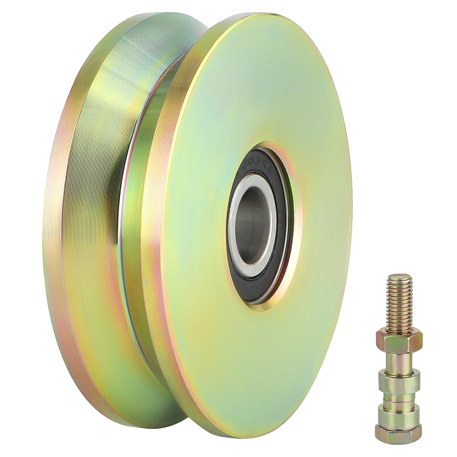 Skelang 4 in V-Groove Wheel, Slide Gate Wheel with Double Bearings ...
