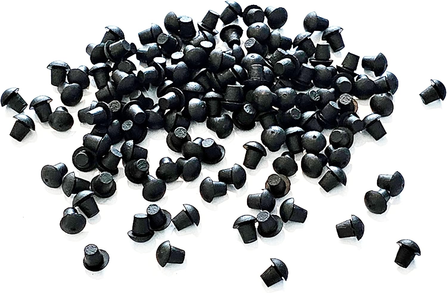 Amazon.com: Lot of 25 Push-in Rubber Bumper Feet Tight Grip Stem ...