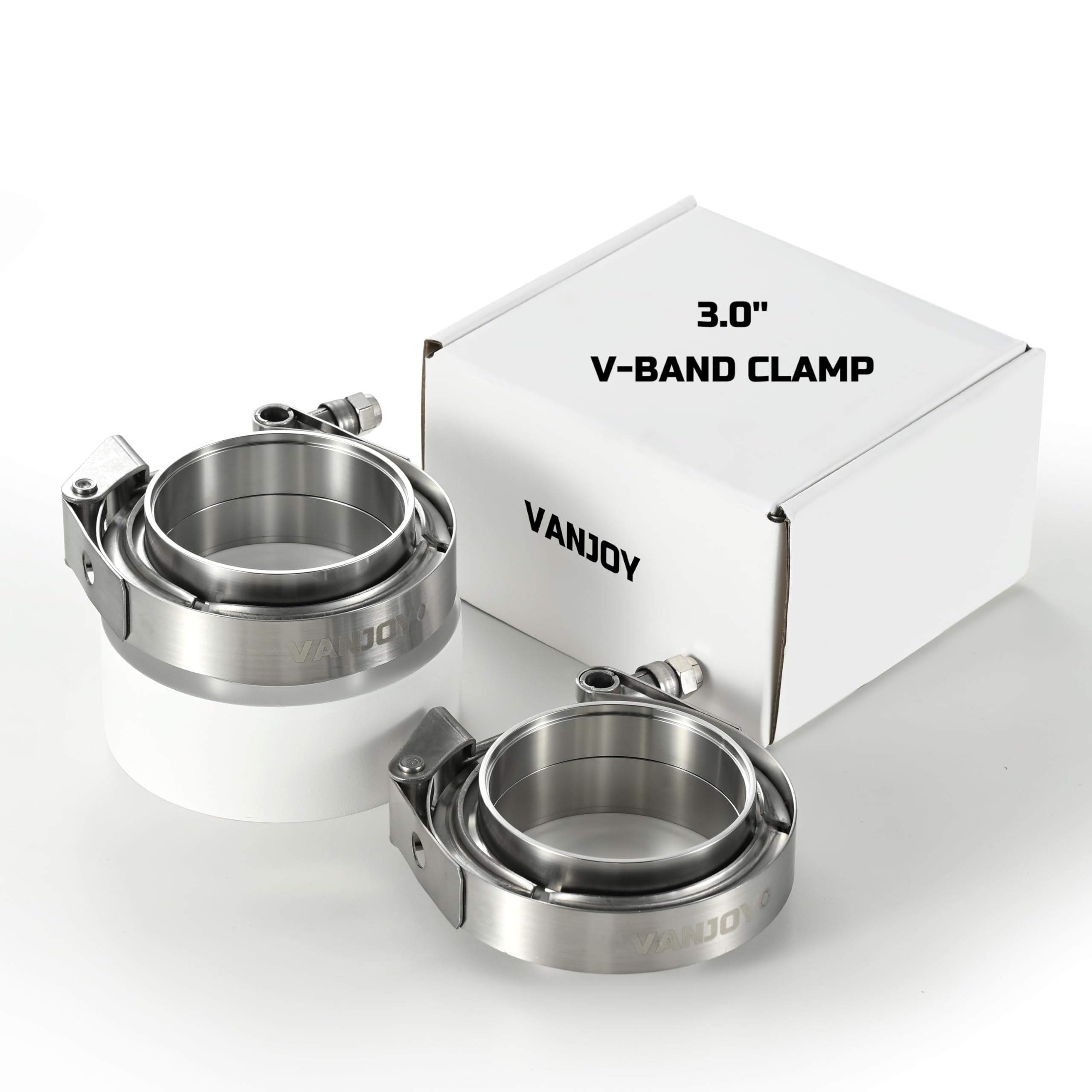 Amazon.com: VANJOY Quick Release Stainless Steel V Band Clamp with Male ...