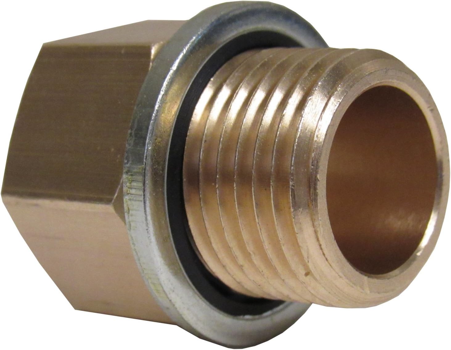 Amazon.com: G Thread (Metric BSPP) Male to NPT Thread Female Pipe ...