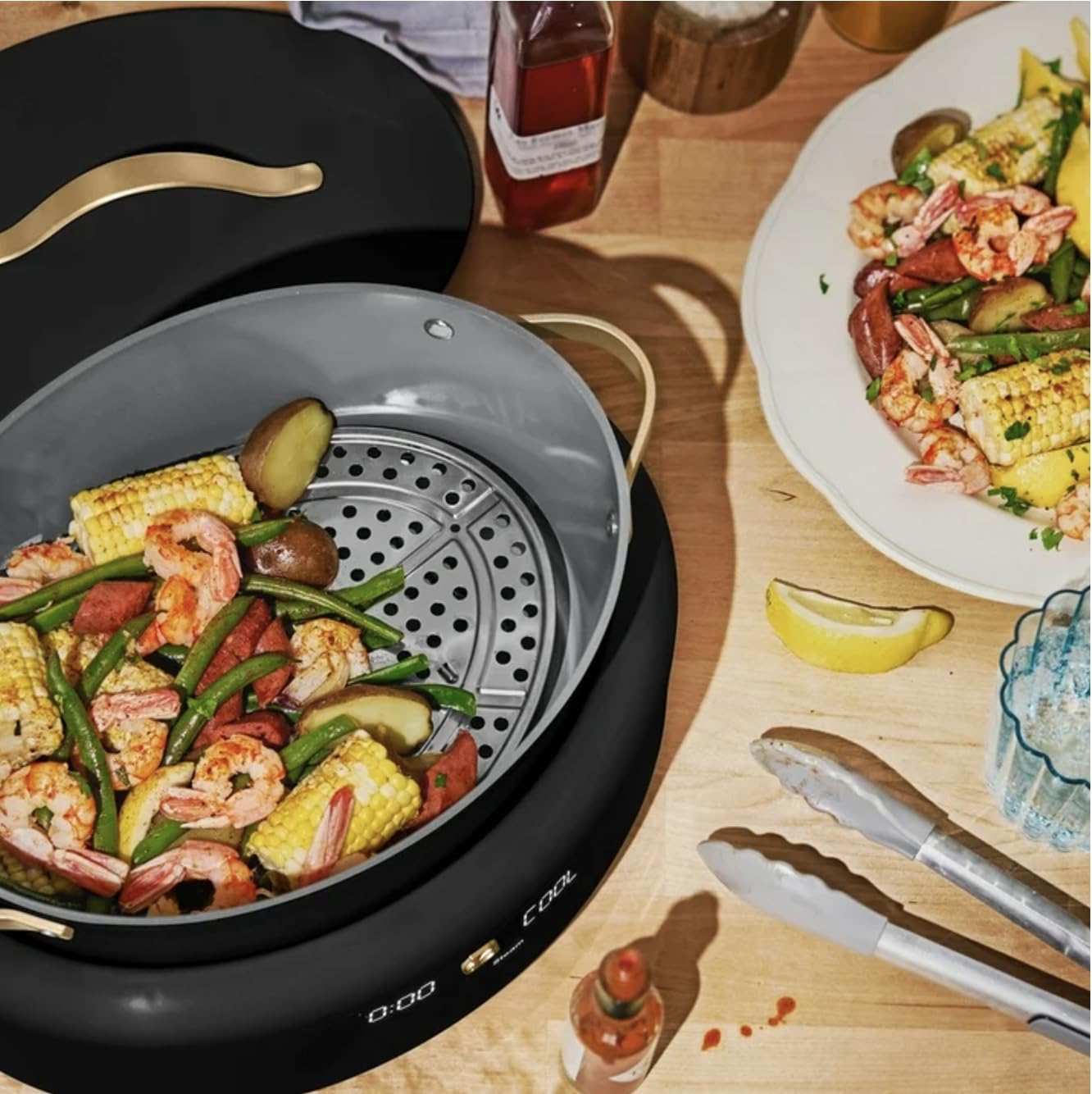 Slow Cooker Beautiful 4-Quart With Touch Display & Removable Pot ...