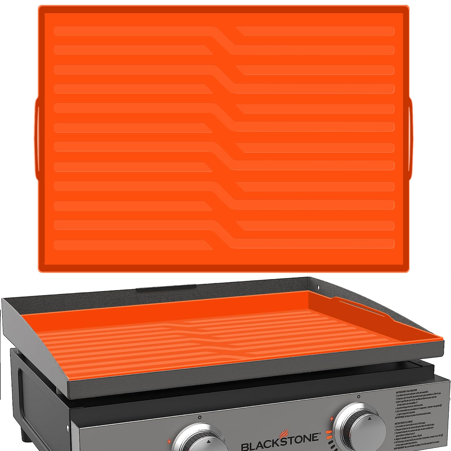 Griddle Mat 22 Inch for Blackstone Grill Heavy Duty Food Grade Silicone ...