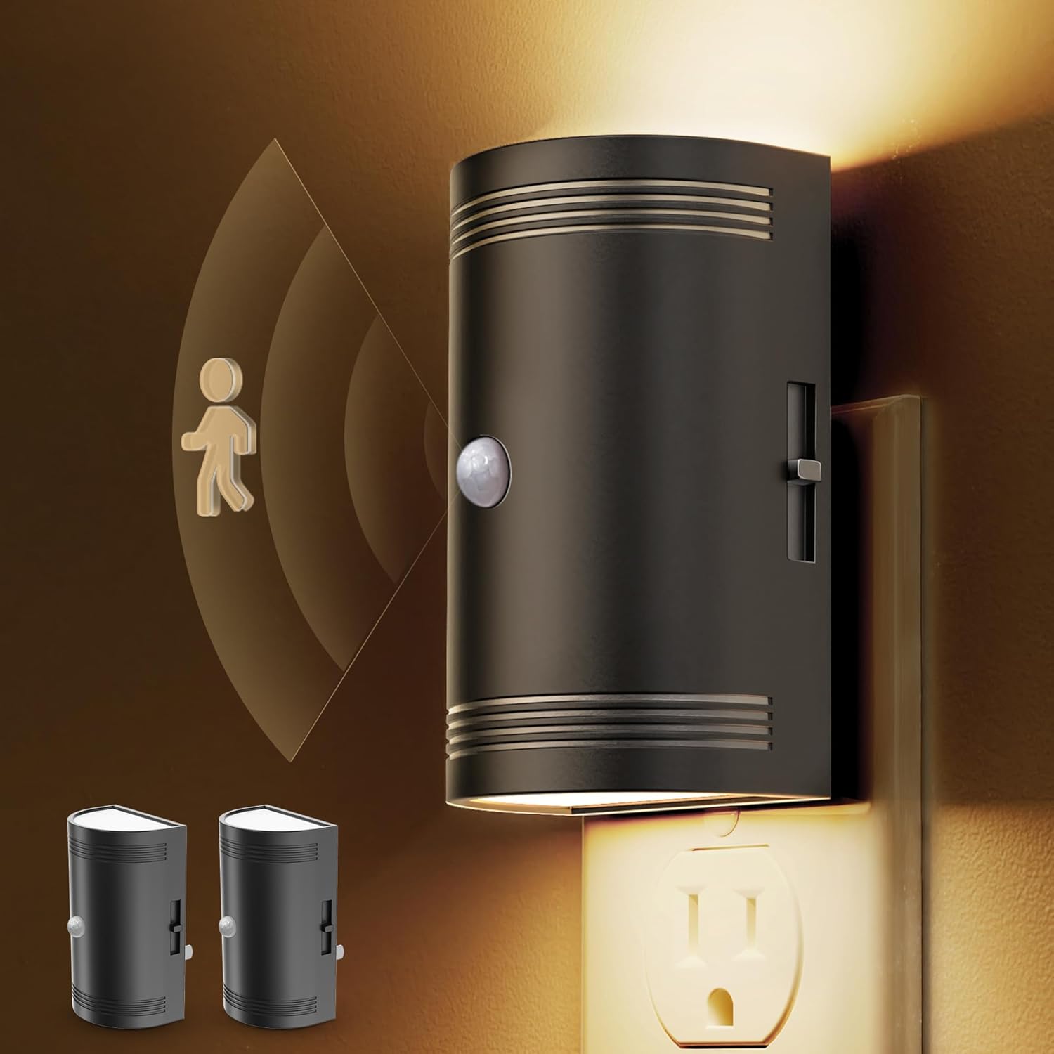 L LOHAS LED Motion Sensor Night Light, Night Lights Plug into Wall ...