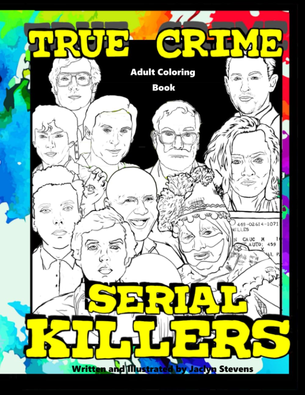 Amazon.com: True Crime Adult Coloring Book: Serial Killers ...