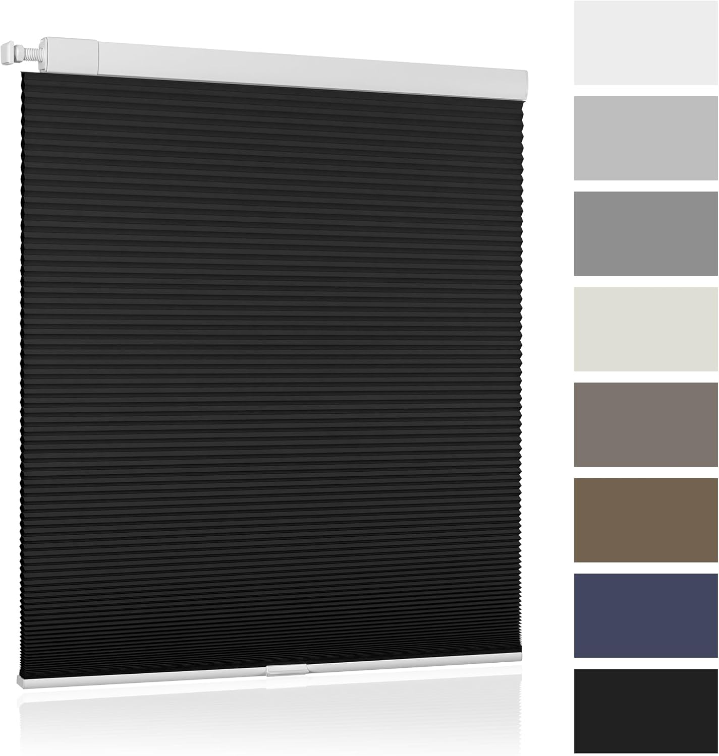 Amazon.com: Boolegon No Tools No Drill Blinds for Windows Shades,Modern ...