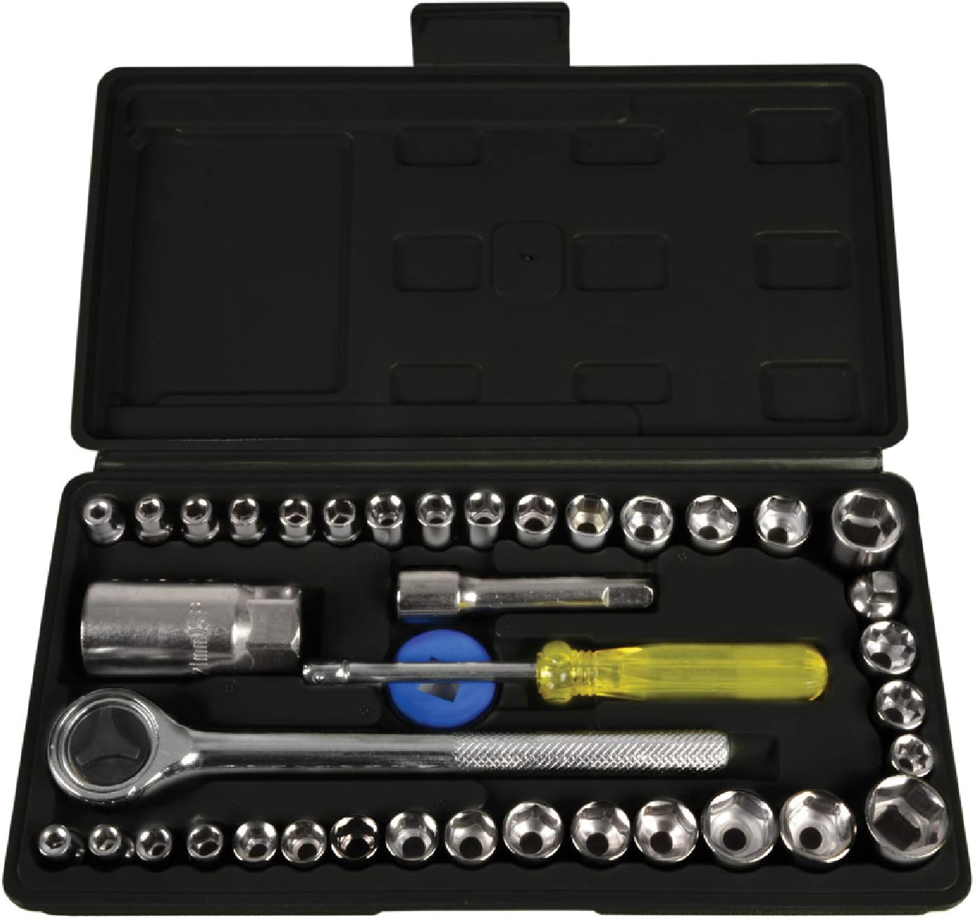 kenable 40 Piece Ratchet Socket Set Metric and Imperial with Storage ...