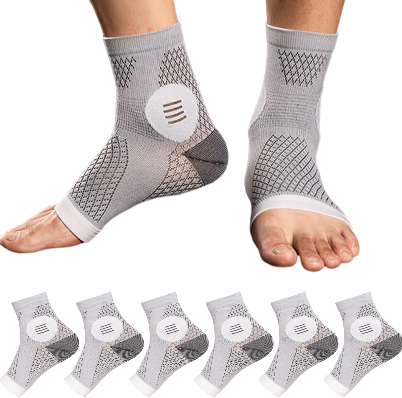Amazon.com: Yanmide 3Pairs Neuropathy Socks - Soothe Relief Compression ...