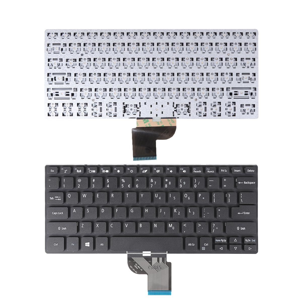 Amazon.com: Laptop Replacement US Keyboard Compatible with ACER Spin 1 ...