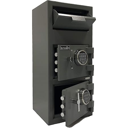 SOUTHEASTERN Double door money depository drop safe with high security ...