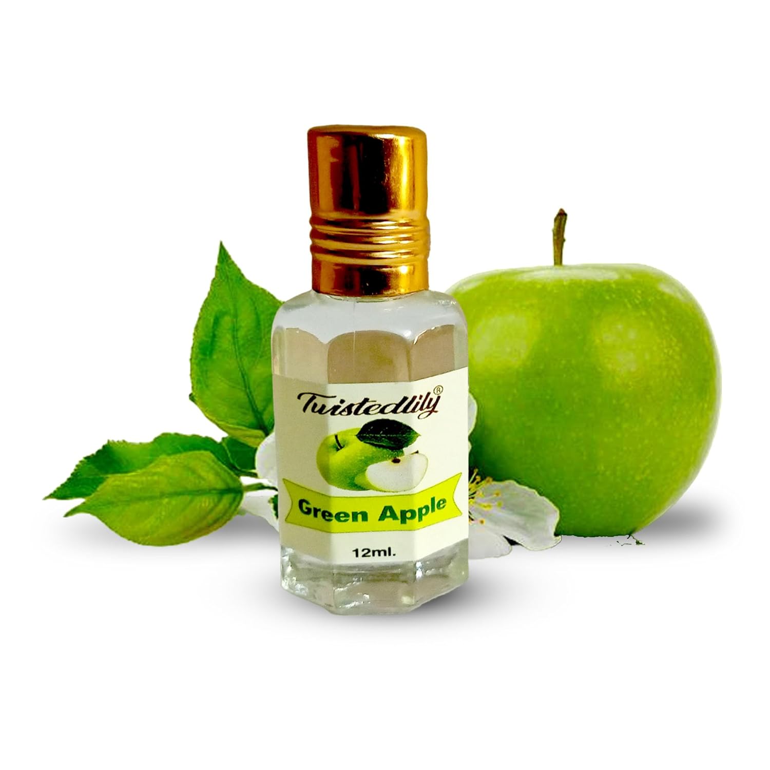 Buy Twistedlily 100% Pure Green Apple Perfume Oil Eau de Parfum - (12 ...