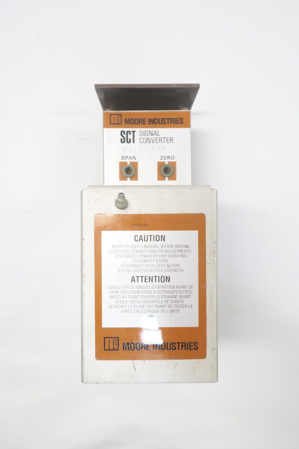 MOORE SCT/4-20MA/4-20MA/117AC/-EP SCT Signal Converter 117V-AC D595631 ...