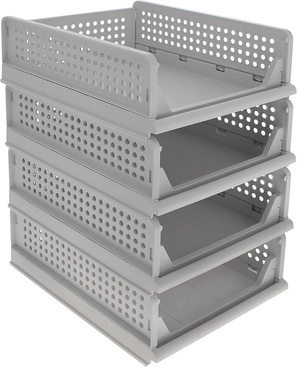 Amazon.com: Creekview Home Emporium Stacking Drawer Organizer - 4pc ...