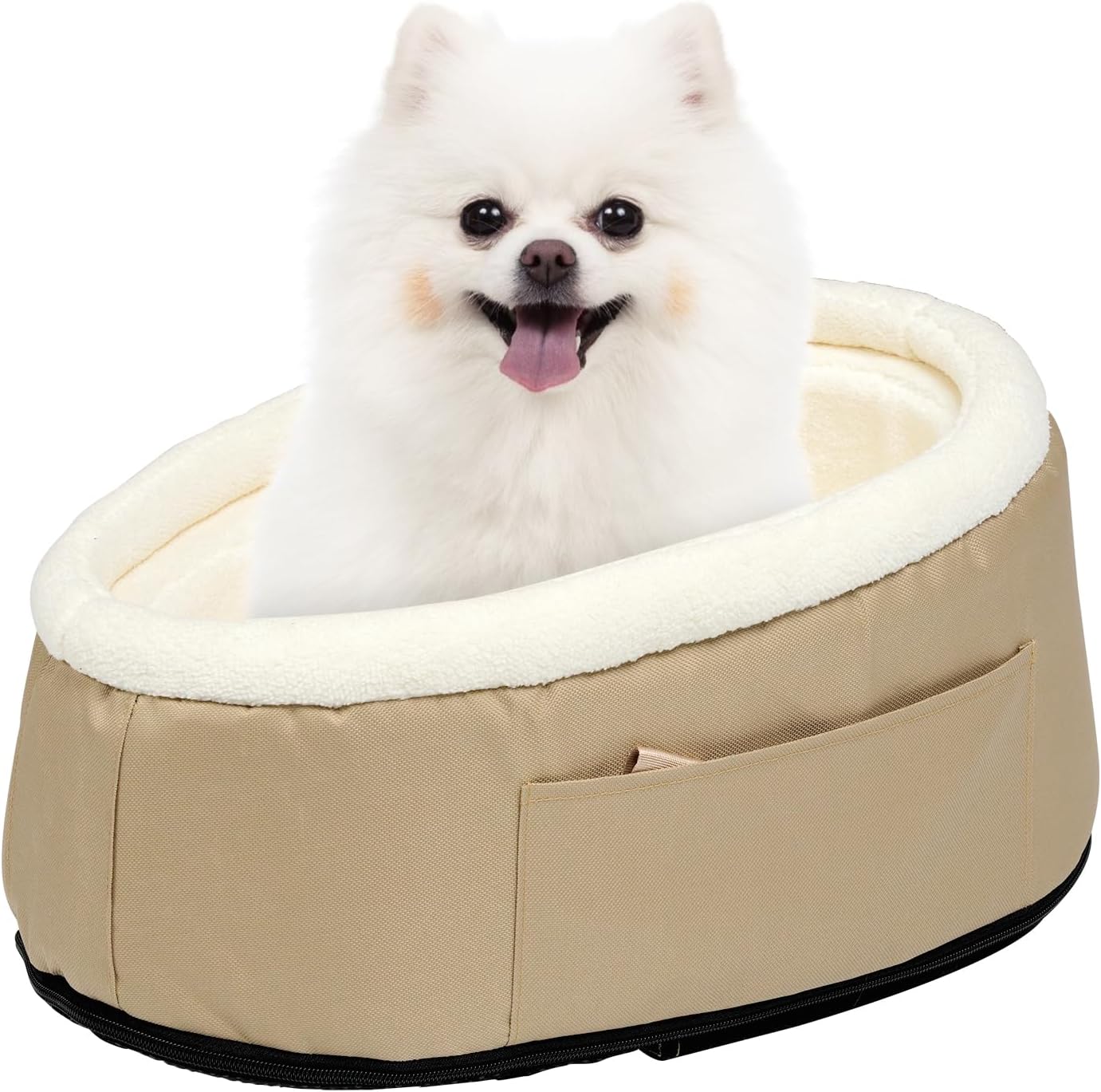 Amazon.com : Console Dog Car Seat for Small Dogs Safety Pet Booster ...