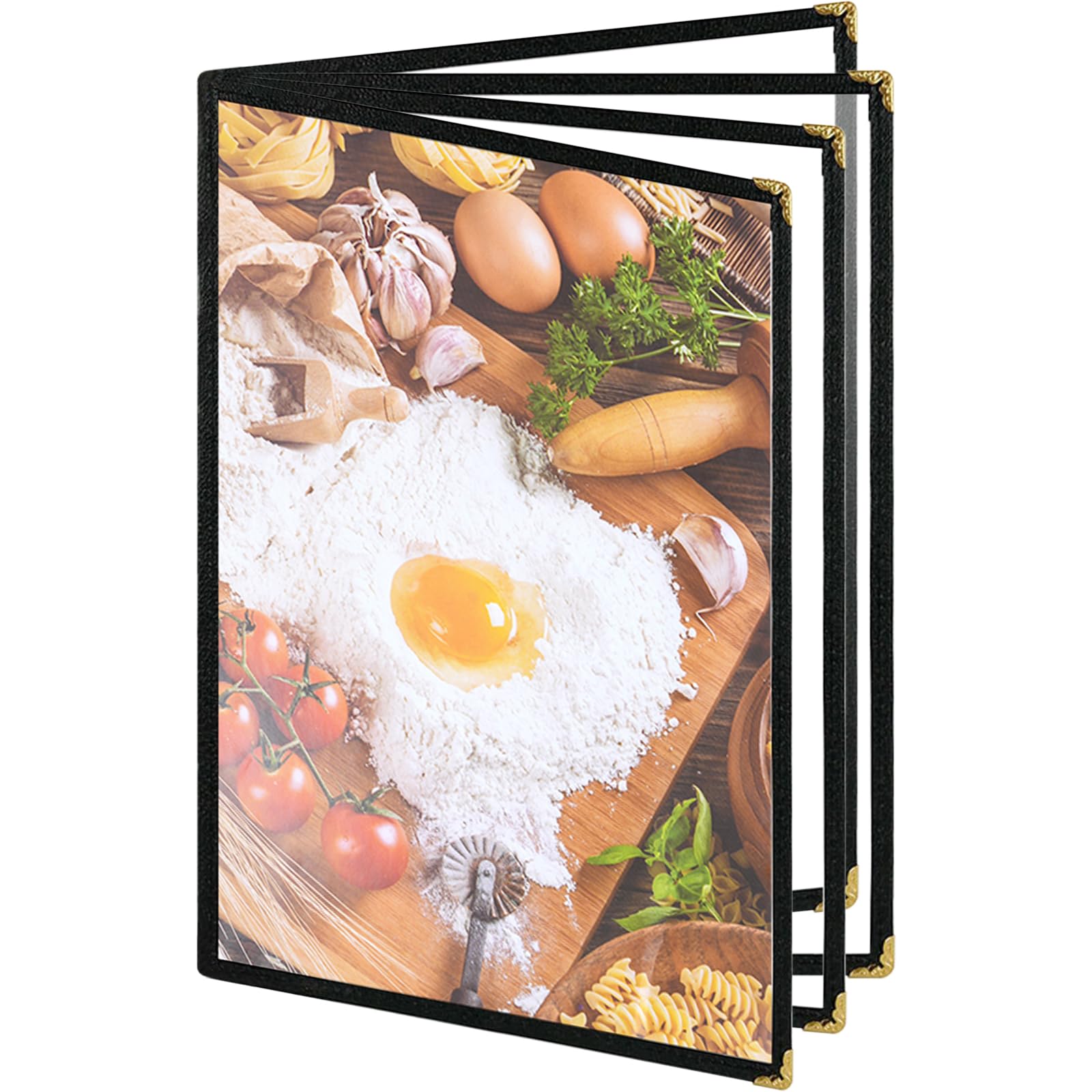 Snapklik.com : 1 Pack Menu Cover 8.5 X 11 Inch Menu Holders 4 Page 8 ...