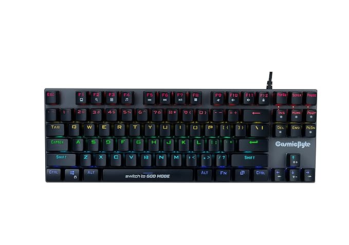 Cosmic Byte CB-GK-26 Pandora TKL Mechanical Keyboard with Outemu Red ...