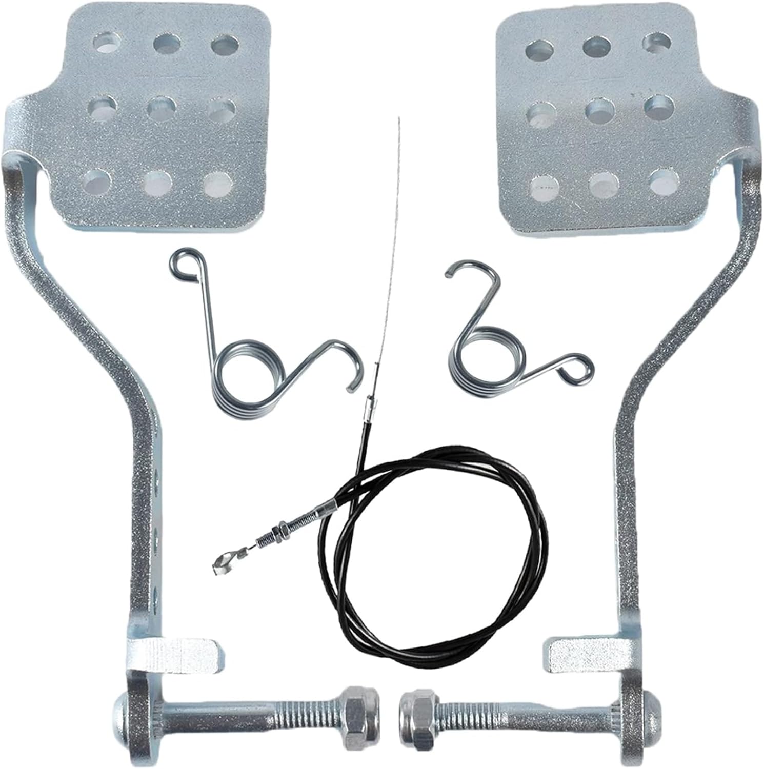 Amazon.com: JNDO Go Kart Pedals Kit Brake Throttle Pedals 71" Cable ...